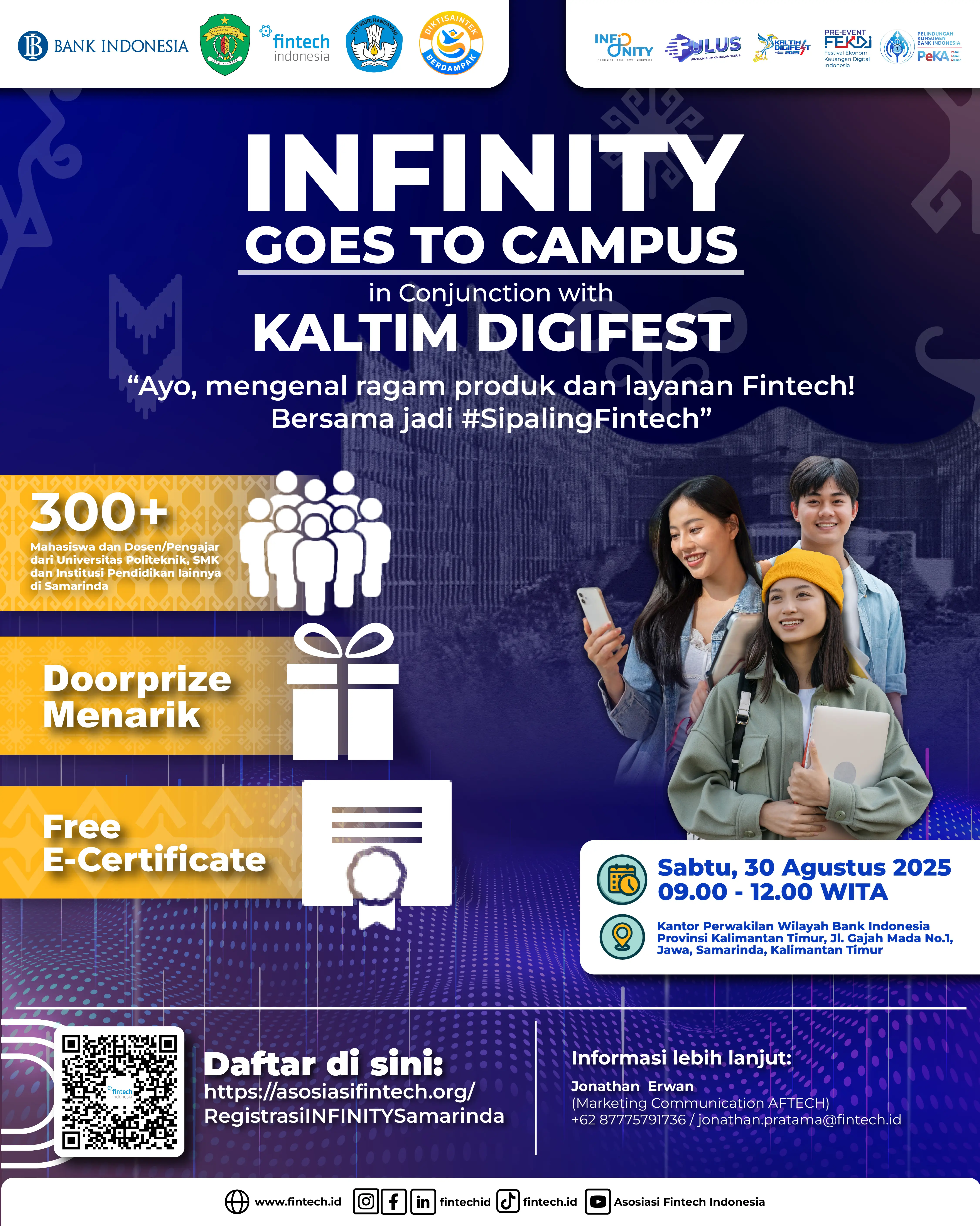 INFINITY Goes to Campus in Conjunction with KALTIM DIGIFEST