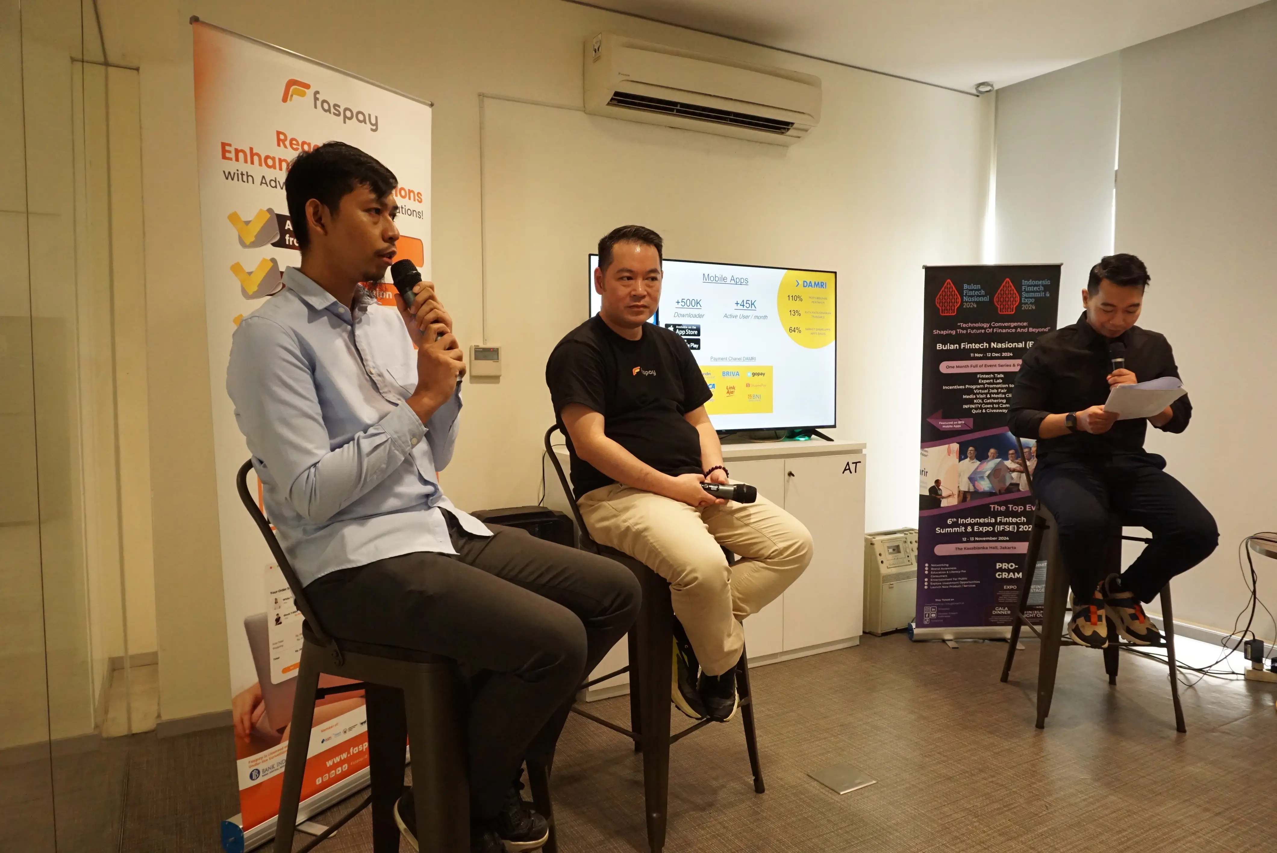 Siaran Pers Media Clinic AFTECH x Faspay